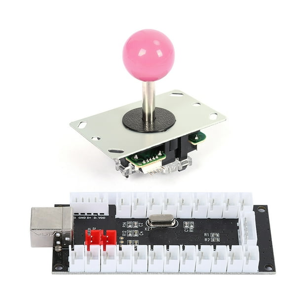 Rocker Arcade Kit, Single High Sensitivity Button Arcade USB For Games ...