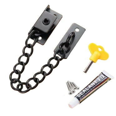 Defender Security U 9920 Security Bar Lock, Telescopic, Aluminum Finish ...
