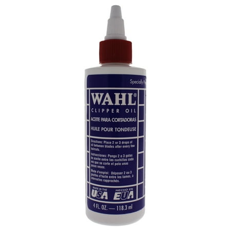 Clipper Blade Oil - Model # 3310 by WAHL Professional - 4 oz Oil ...
