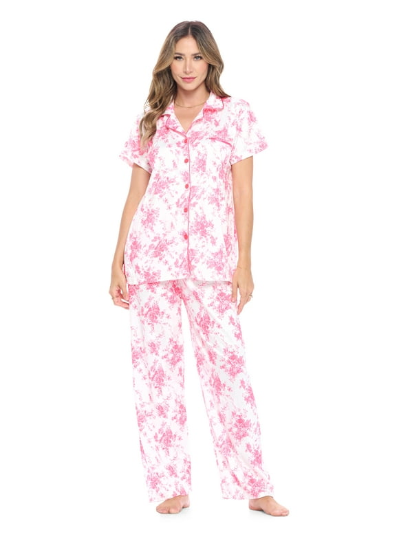 Womens Cotton Pajamas in Womens Pajamas - Walmart.com