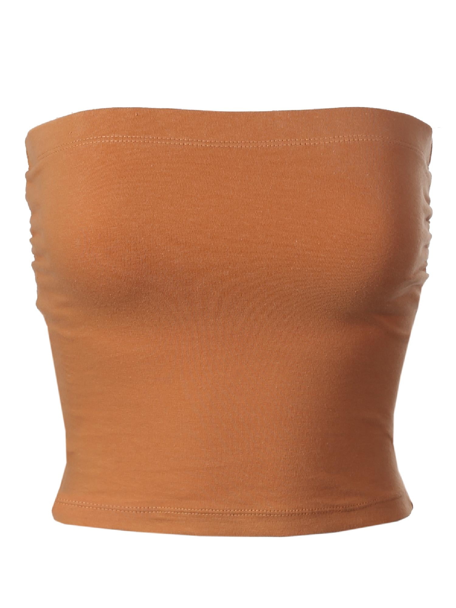 Made by Olivia Women's Solid Casual Summer Side Shirring Scrunched ...