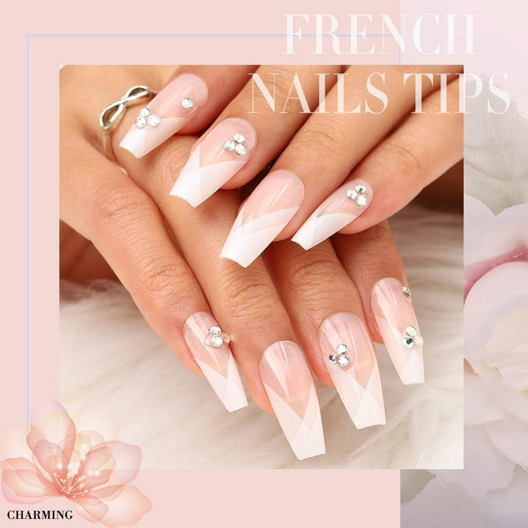 French Nails For Wedding