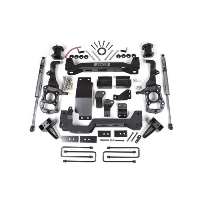 4 in. Front 3 in. Rear Suspension Lift System for 2021 Ford F150 Nitro ...