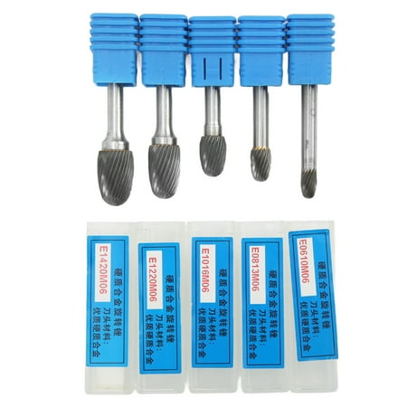 File Bit, 6mm Shank Diameter 5 Pieces Die Grinder Bit Anti Wear For ...