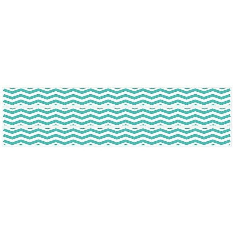 Red White And Blue Chevron Border