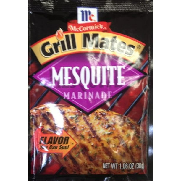 Mccormick Grill Mate Mesquite Marinade 1.06Oz (5 Packets) - Walmart.com