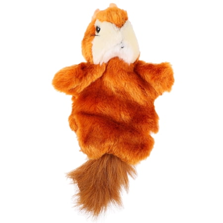 Squirrel Hand Puppet Plush Animal Toy Stocking Storytelling Toy Hand ...