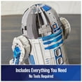 4D Build Star Wars R2-D2 Cardstock Model Kit, 201 Pieces, 7.5x7.3x11 in ...