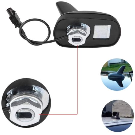 KIMISS Car Roof Antenna,Car Roof Aerial Shark Fin Antenna for VW Golf 5 ...