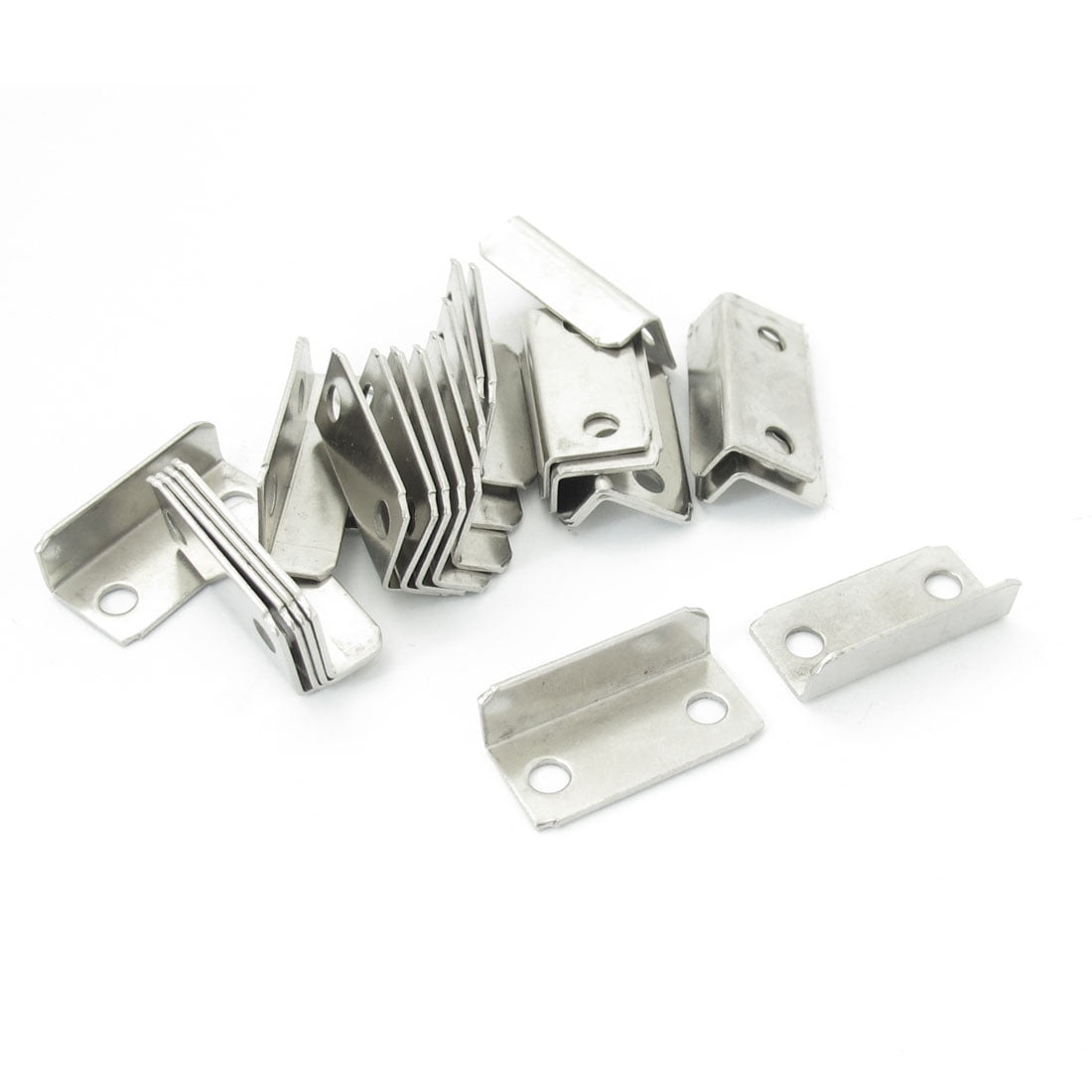 25 Pcs Cabinet Cupboard Drawer Lock Strike Plate Replacements 1.1 Long