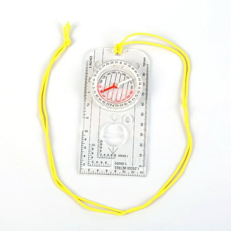 Outdoor Camping Directional Cross-country Race Map Special Scale Ruler ...