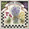 Ceramic Tile Mural - Fresh Herbs - by Sandi Gore Evans - Kitchen ...