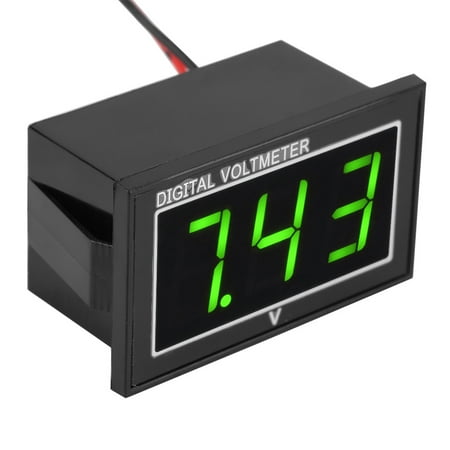 Wide Measuring Range Voltage Panel, Digital LED Voltmeter, For Children ...