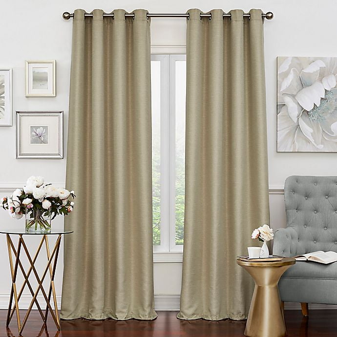 Eclipse Luxor 108-Inch Grommet Room Darkening Window Curtain Panel in ...