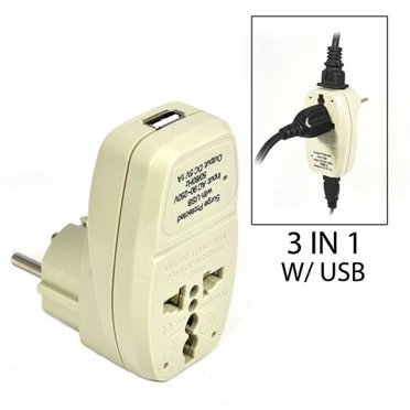 Power Travel Adapter Plug for UK, England, Ireland, Scotland, Kenya ...