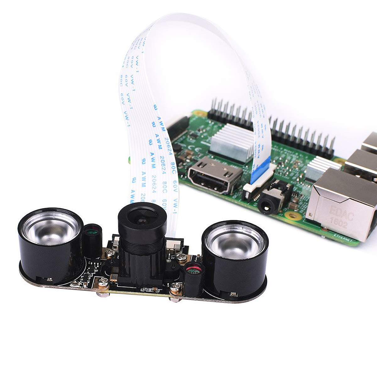 5MP Camera Sensor Module 1080P Webcam For Raspberry Pi 3 Model B / 2B ...