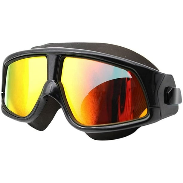 Polarized Swimming Goggles Swim Eyewear Silicone Large Frame Swim ...