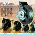 Collapsible Wagon Cart with Wheels Foldable - Lightweight 360LBS Heavy ...