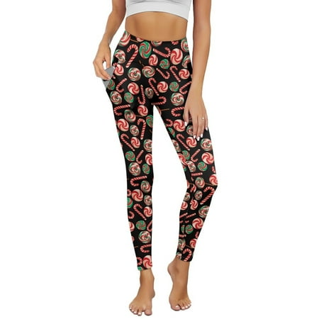 UPC 677892249345 - Renewold Candy Cane Christmas Leggings for Women ...