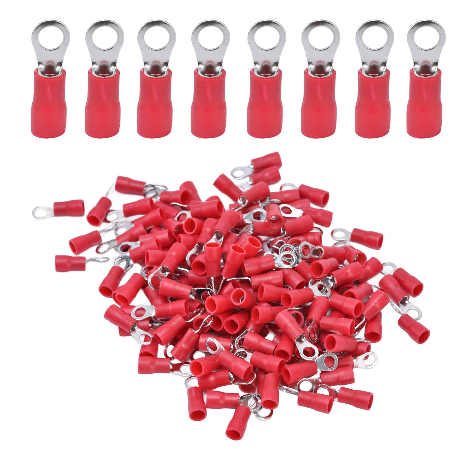 150 terminales de crimpado preaislados de cobre y PVC, conector de ...