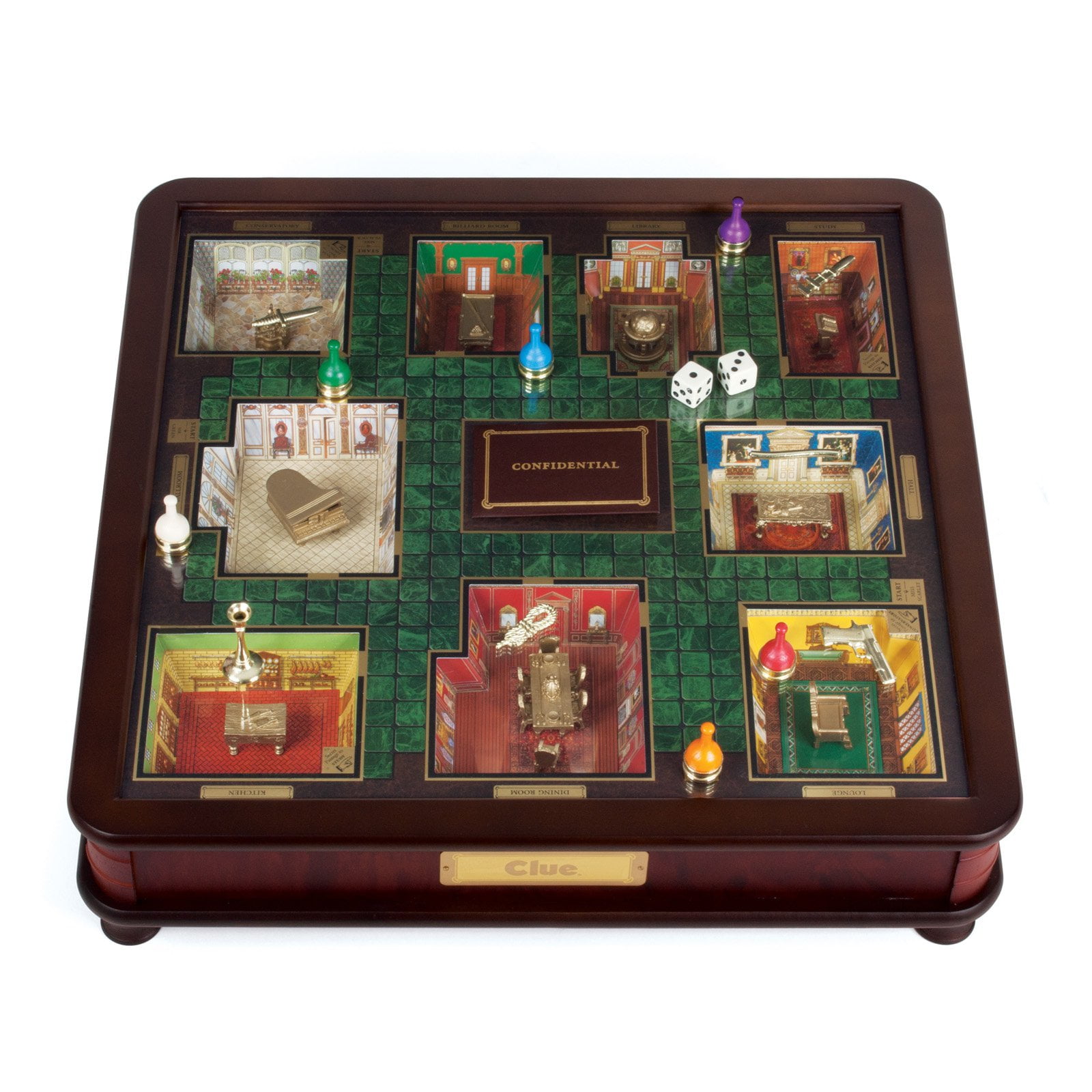 Clue Board Game Rooms