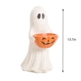 Halloween Ghost Statue with Candy Bowl, Outdoor Porch Decor, Spooky ...