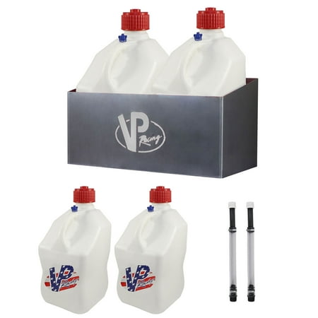 VP Racing Fuels Jug Storage, 5.5 Gallon Container, White (2 Pack ...