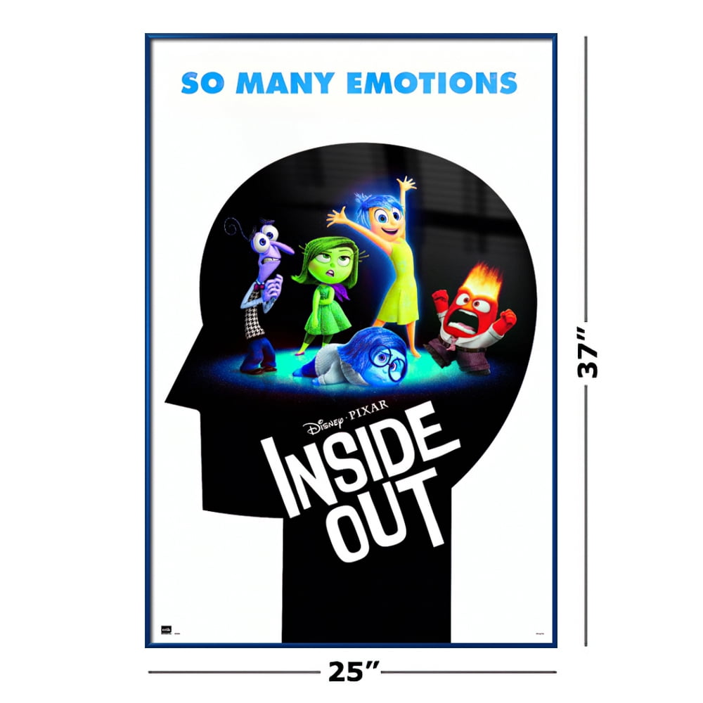 Disney Pixar Inside Out Poster