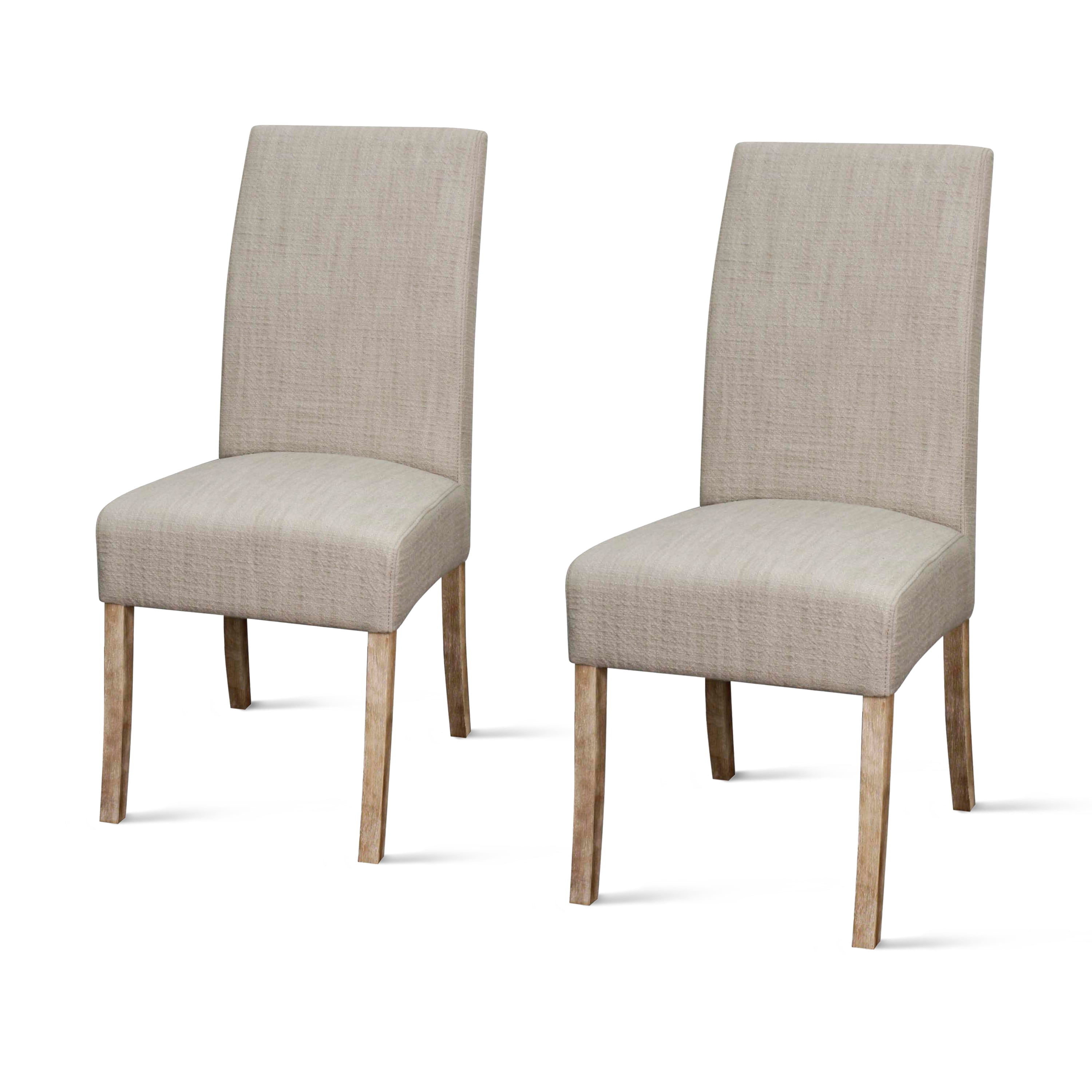 Valencia Fabric Parson Chair (Set of 2), Multiple Colors - Walmart.com