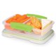 Sistema Small Split To Go Divided Snack Container - Walmart.com