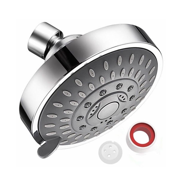 4-inch Rotatable Adjustable Five-Speed Water-Saving Concealed Shower ...