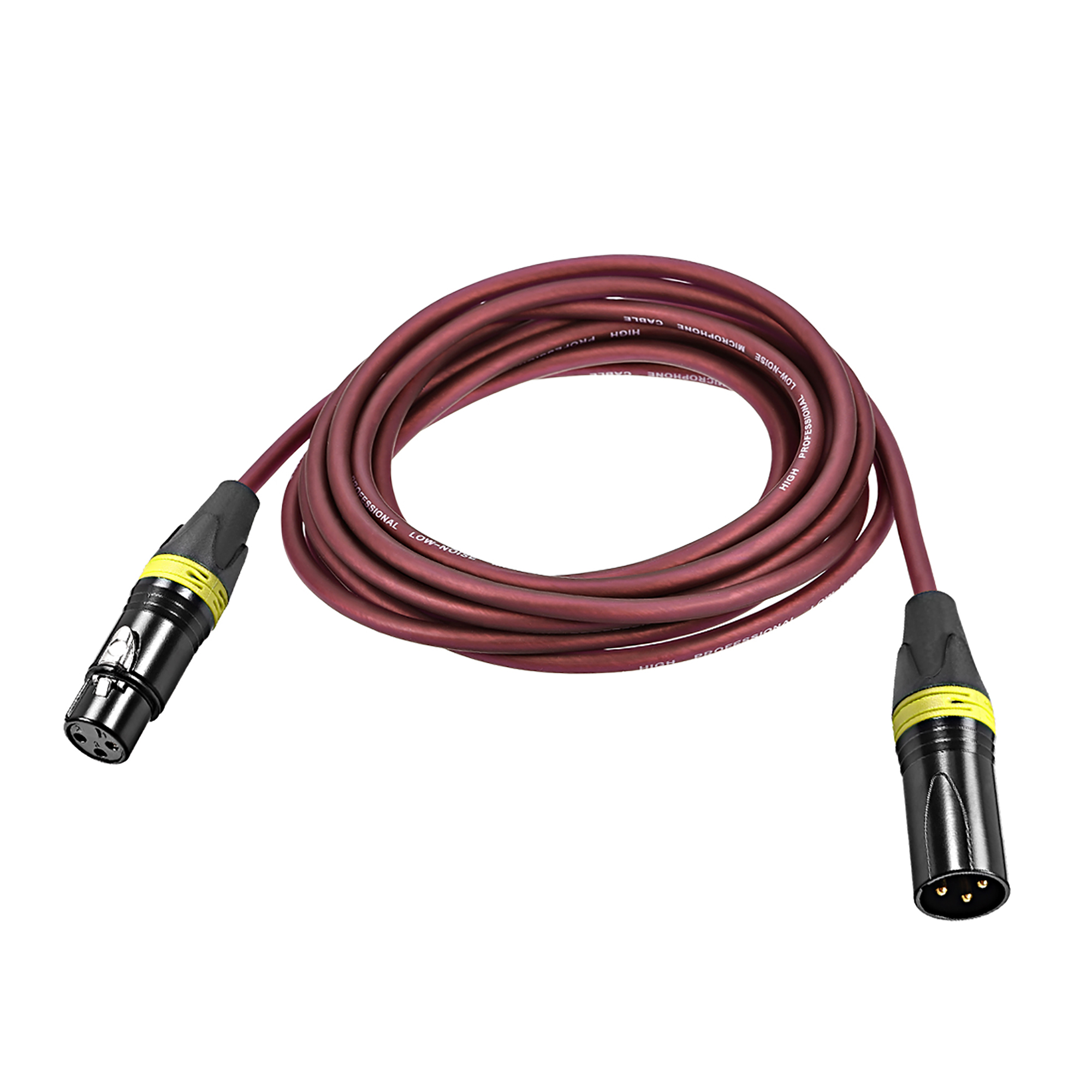 XLR Male to XLR Female Cable Line, for Microphone Video Camera Sound ...