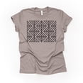 Aztec Tribal Bella Canvas Tee: Boho Geometric Design - Walmart.com