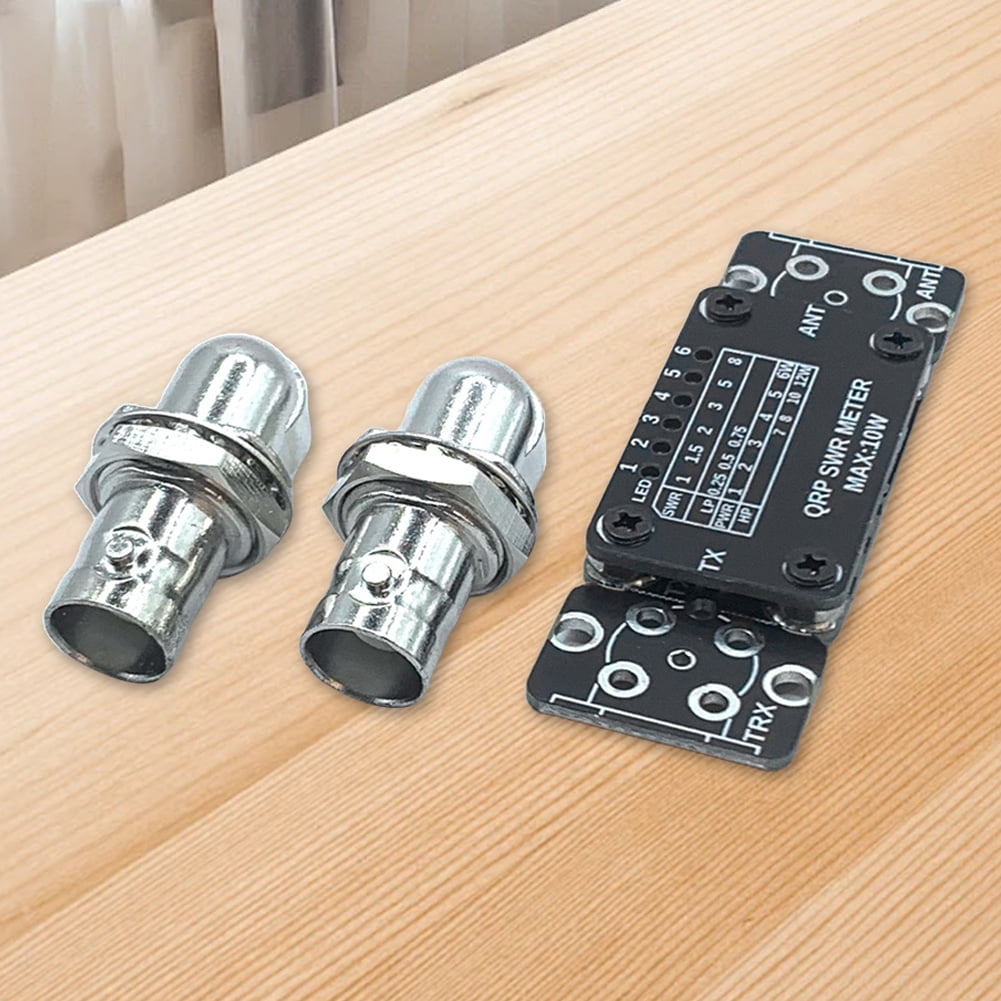 Mini Power SWR Meter 3-30MHz HF Short Wave Standing Wave Meter 12W HF ...