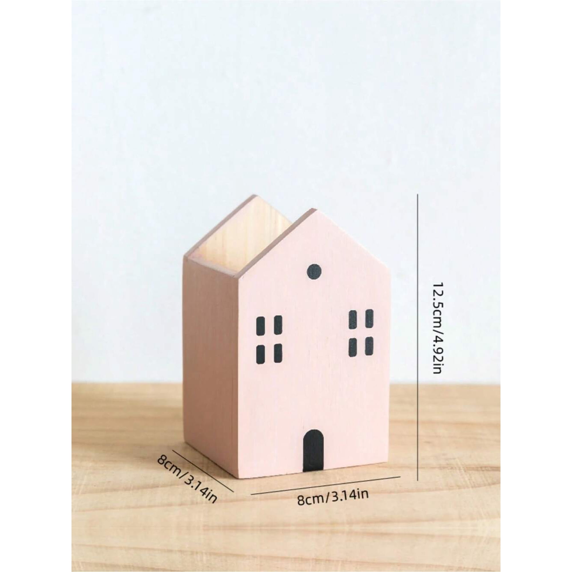 Click here for Na Na Cartoon House Wooden Pen Holder Pencil Conta... prices