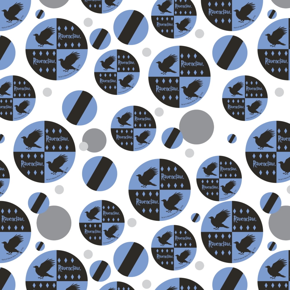 Harry Potter Ravenclaw Pattern Premium Gift Wrap Wrapping Paper Roll ...