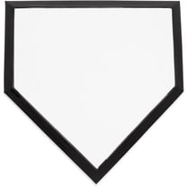 Champion Sports Universal Homeplate – Molded Rubber, Metal Bottom Home ...
