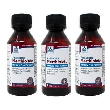 Humco Merthiolate Antiseptic First Aid, Benzalkonium, Mercury-Free 2 fl ...