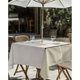 Beige Geometric Square Outdoor Tablecloth, Waterproof Table Cloth Cover ...