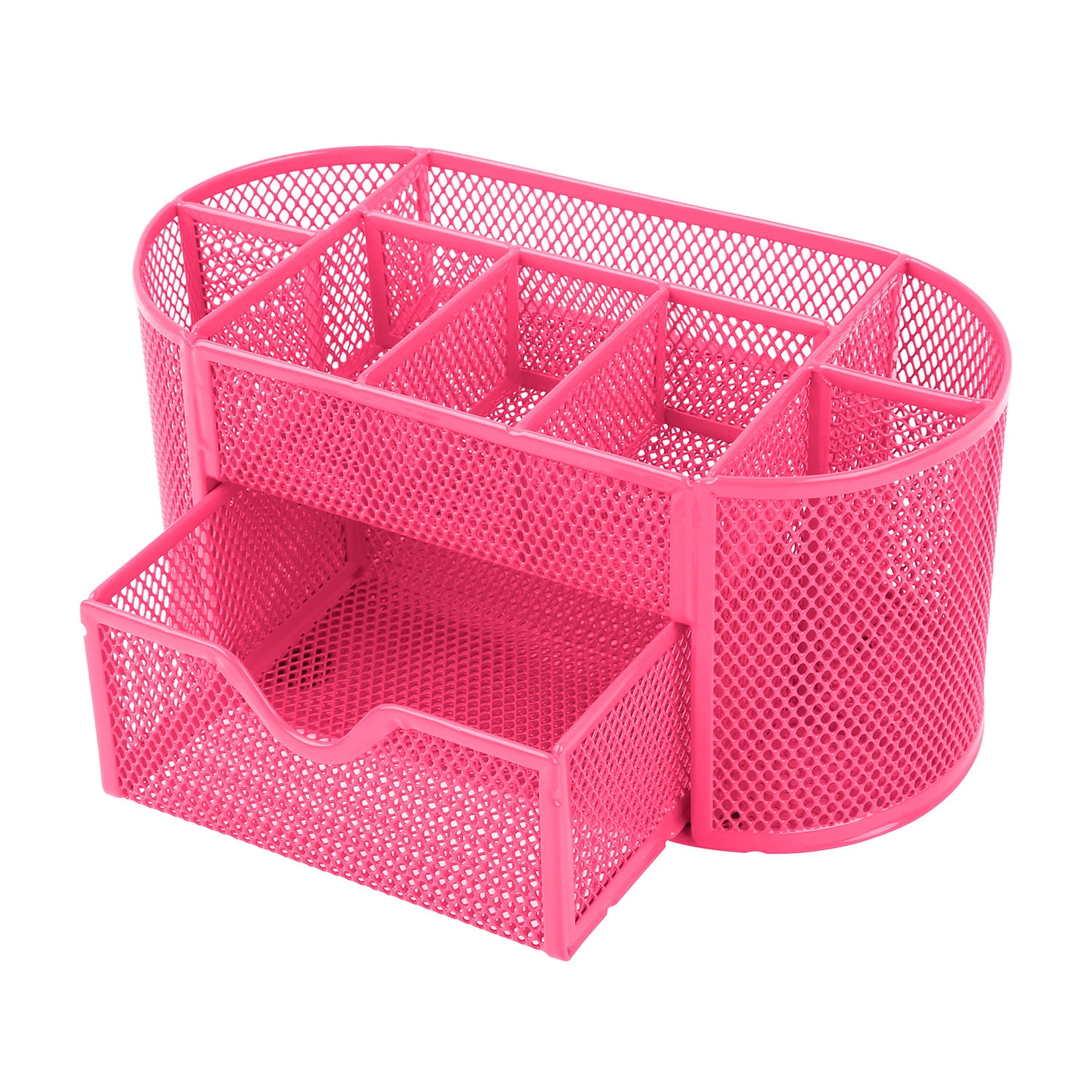 Office School Home/Teacher Supplies Mesh Desk Pen Organizer (Hot Pink ...