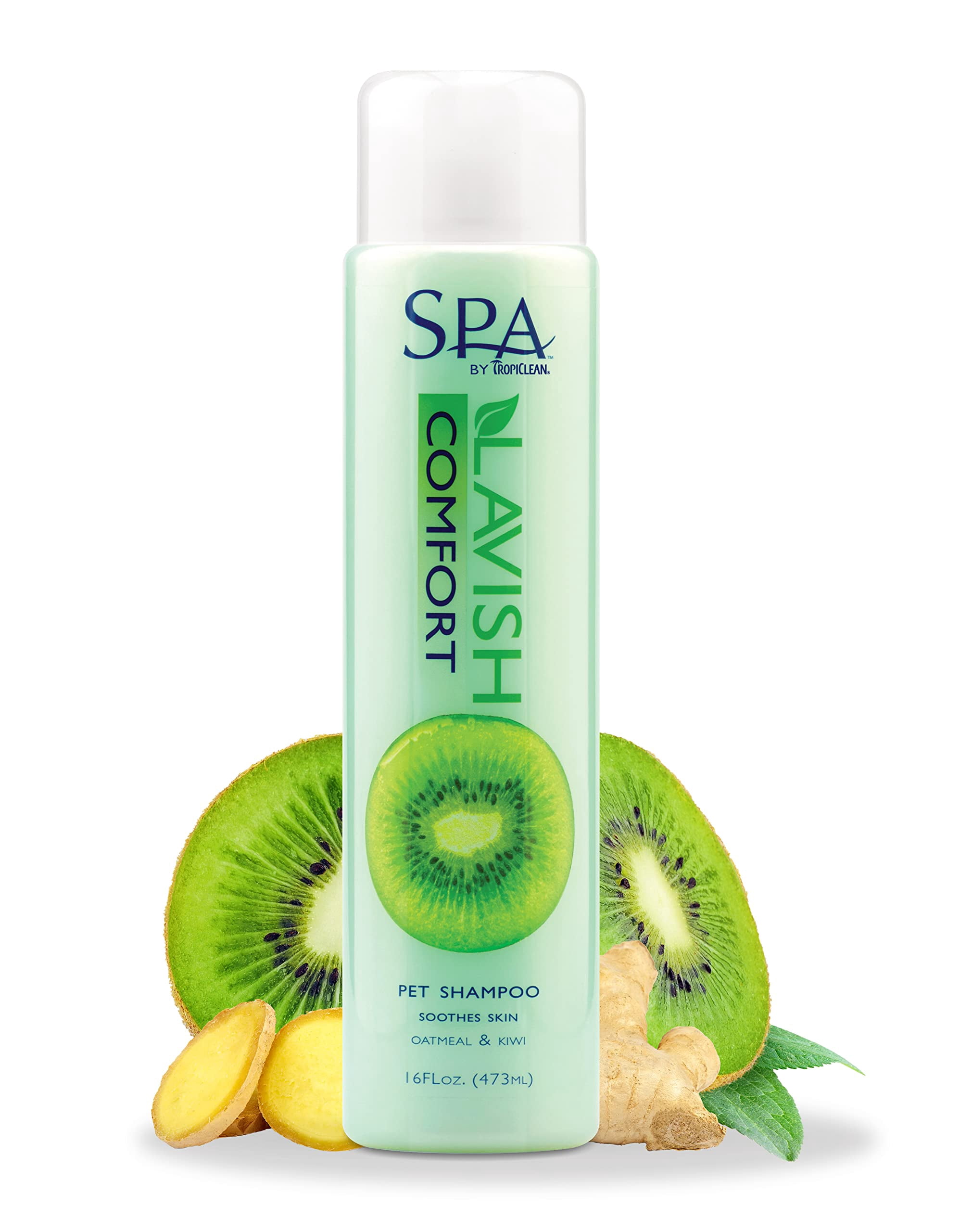 Champú para perros TropicLean SPA Lavish, calmante y desodorizante, 480 ...