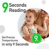 Boncare Thermometer for Adults with 9 Seconds Fast Reading, Digital ...