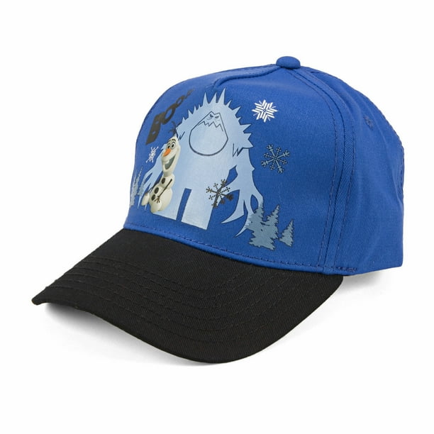 Disney Frozen Olaf Boo Youth Blue Adjustable Baseball Cap - Walmart.com