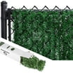 Fenpro Privacy Hedge Fence Slats, 6 Ft, Durable PVC, Pine Green, 90% ...