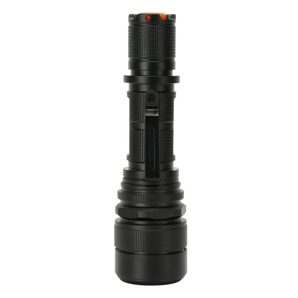 Rechargeable Flashlight,Aluminum Alloy LED Strong Electric Torch ...
