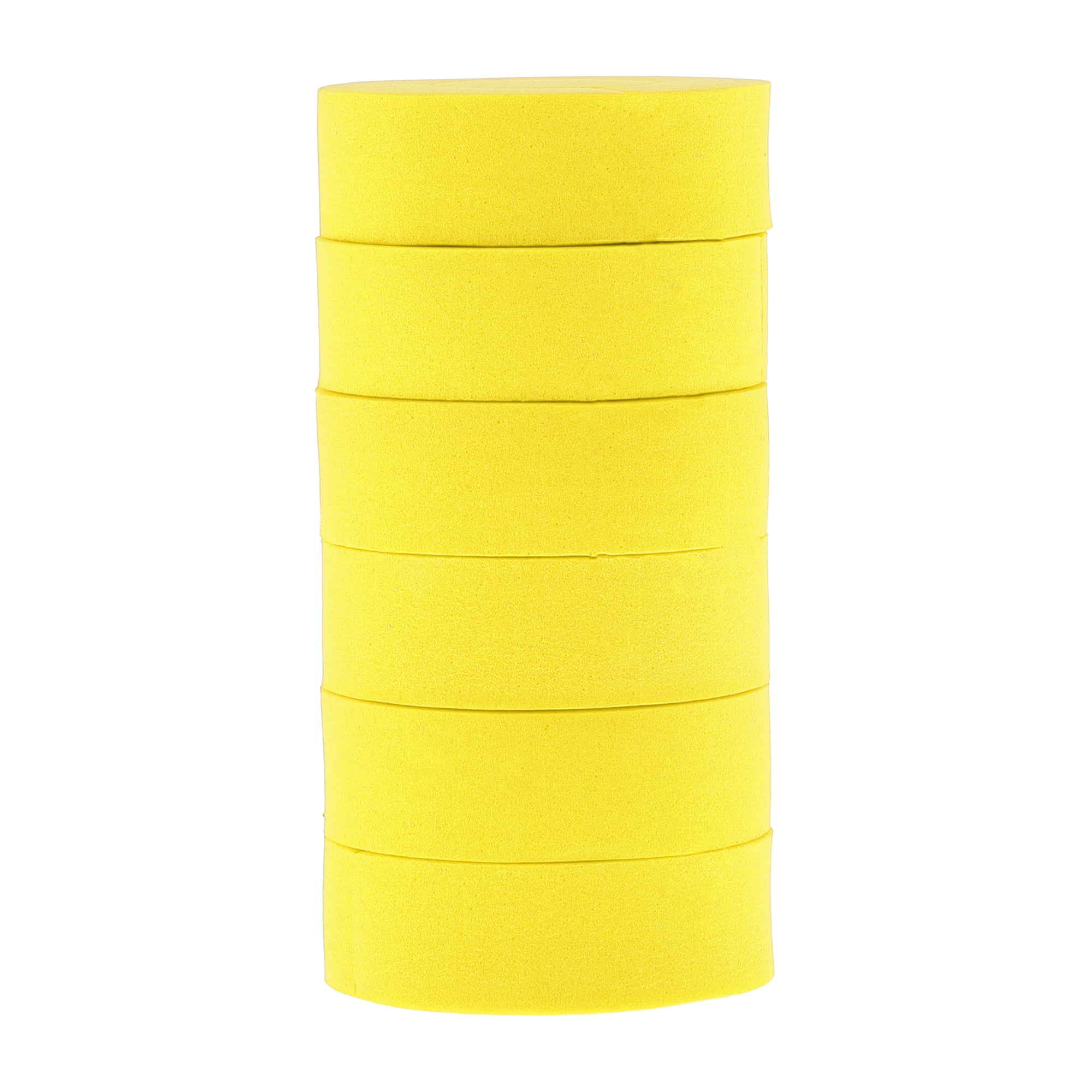 Unique Bargains 6pcs Big Circle Wave Hair Rollers for Women 0.94"x2.72 ...