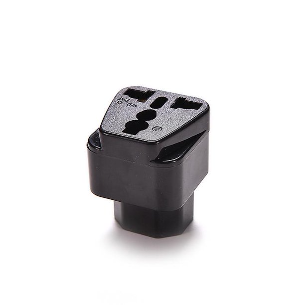 Pro Iec 320 Pdu Ups C14 Plug To Universal Female Socket Power Adapter ...