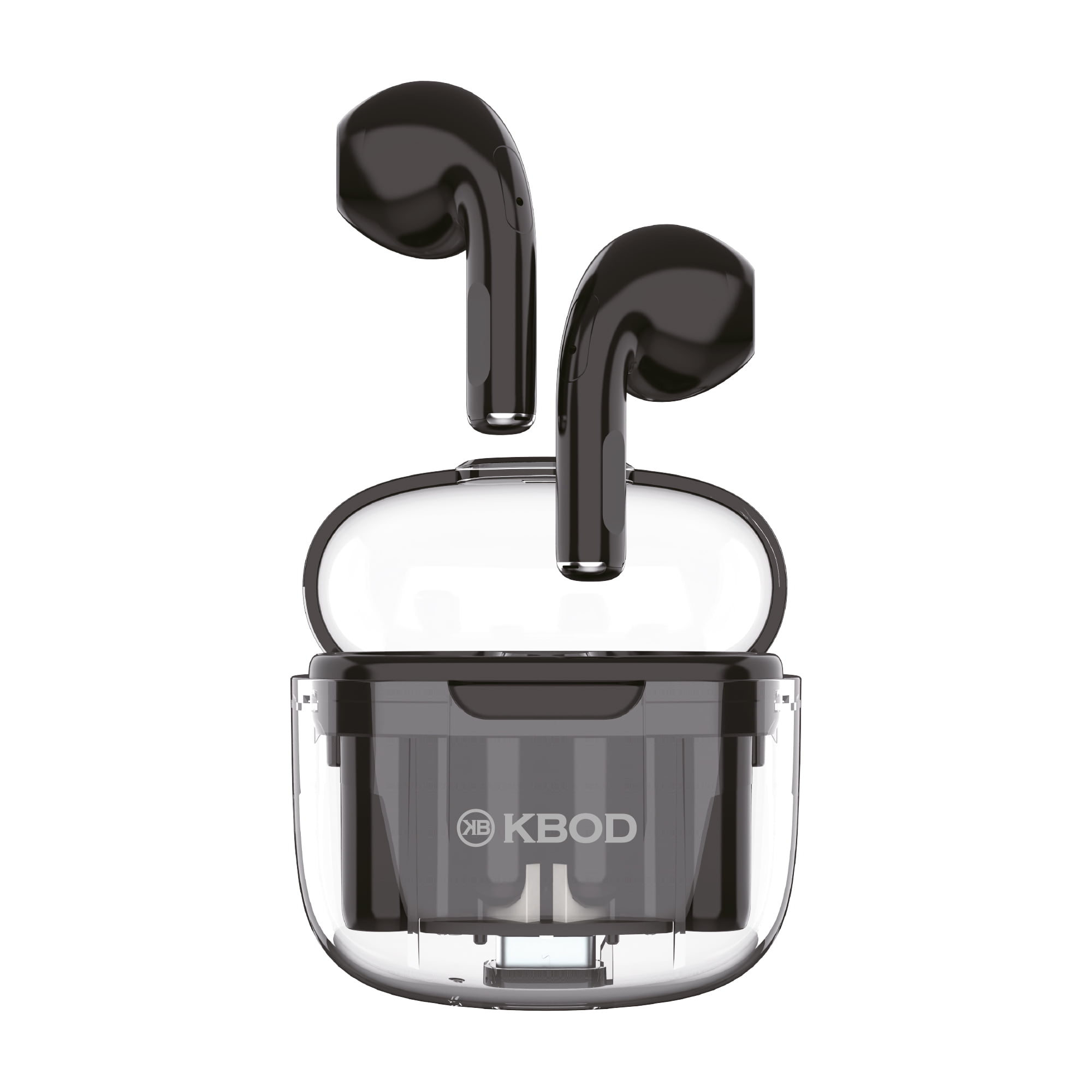 Audífonos Inalámbricos TWS KBOD C48 Bluetooth 5.3 Tipo C Negro | Bodega ...