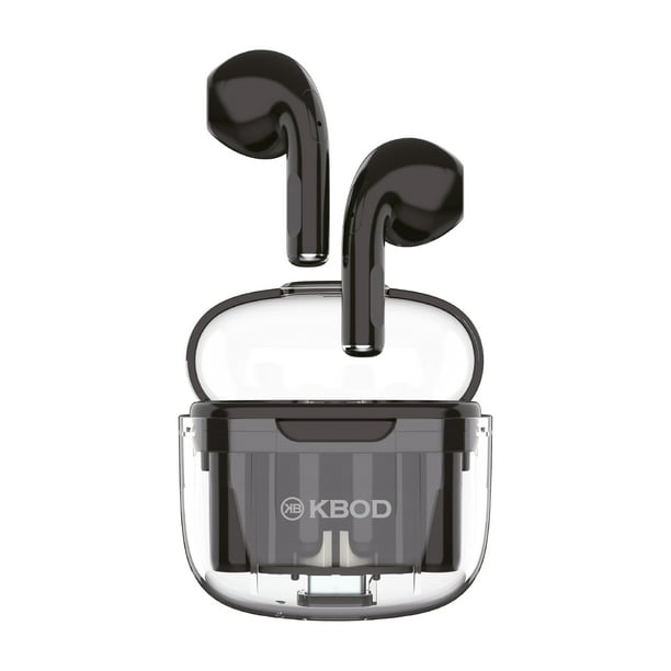 Audífonos Inalámbricos TWS KBOD C48 Bluetooth 5.3 Tipo C Negro | Bodega ...