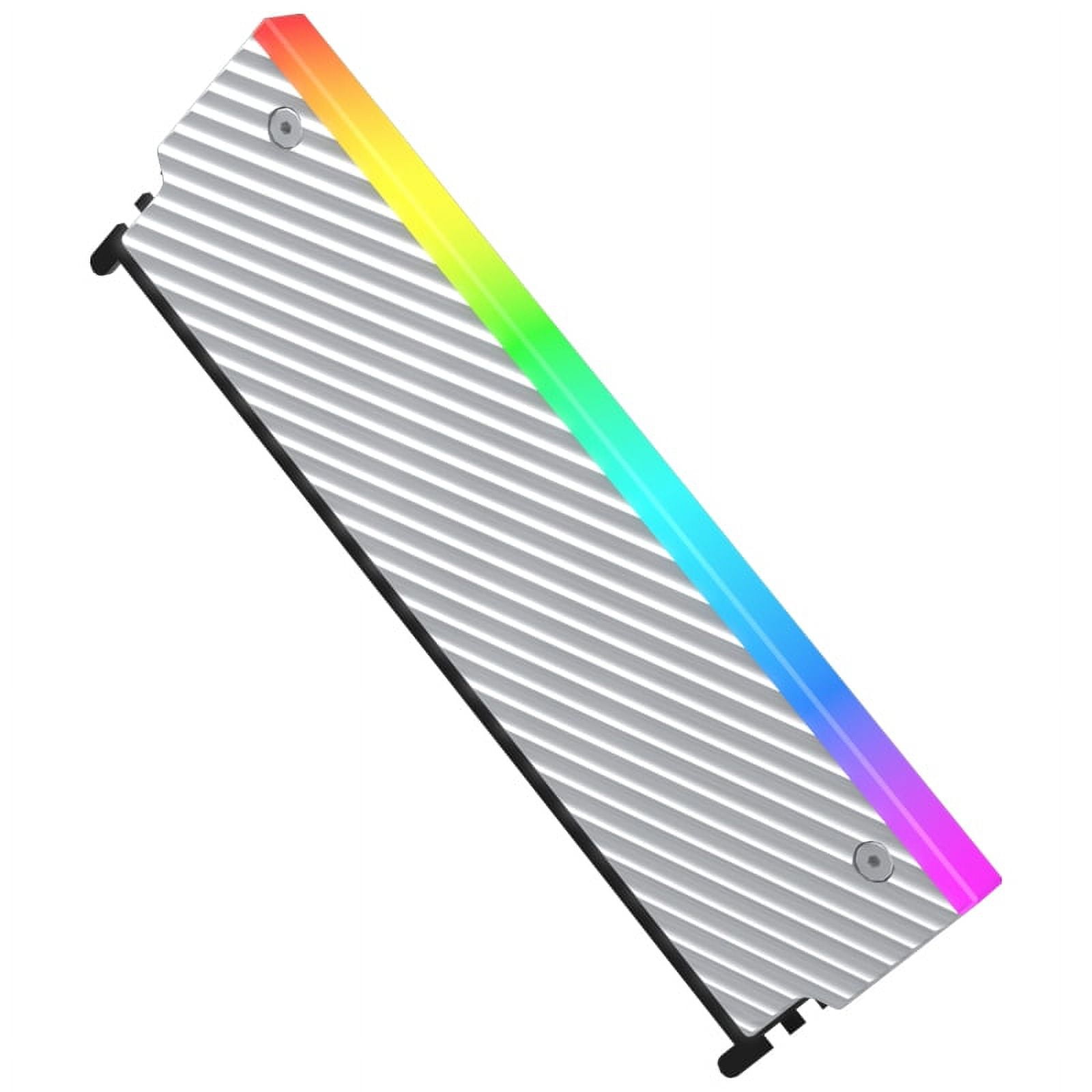 5V 3PIN ARGB DDR Memory RAM Cooler with Thermal Silicone Pad PC Memory ...